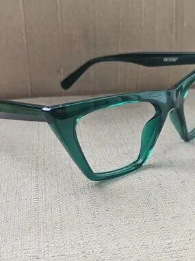 Zenni | Accessories | Zenni Optical Women Glasses Frame Dark Green Cat ...